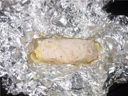 Куриный грибной рулет с сыром в фольге рецепт с фото пошагово - 1000.menu