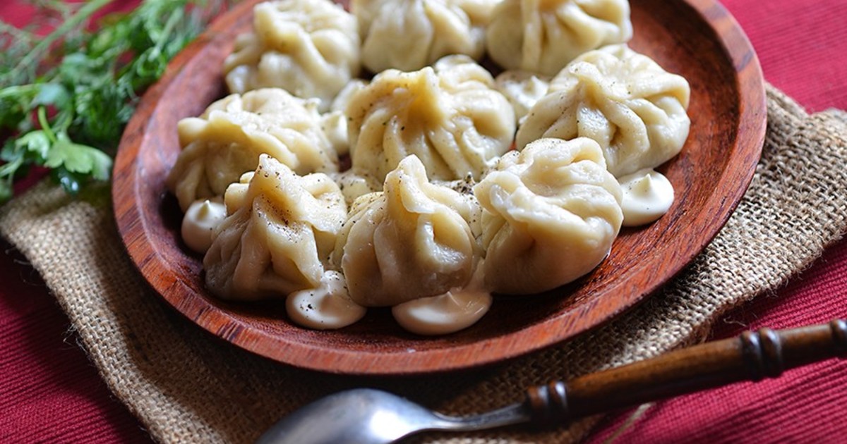 Хинкали с мясом рецепт с фото - 1000.menu