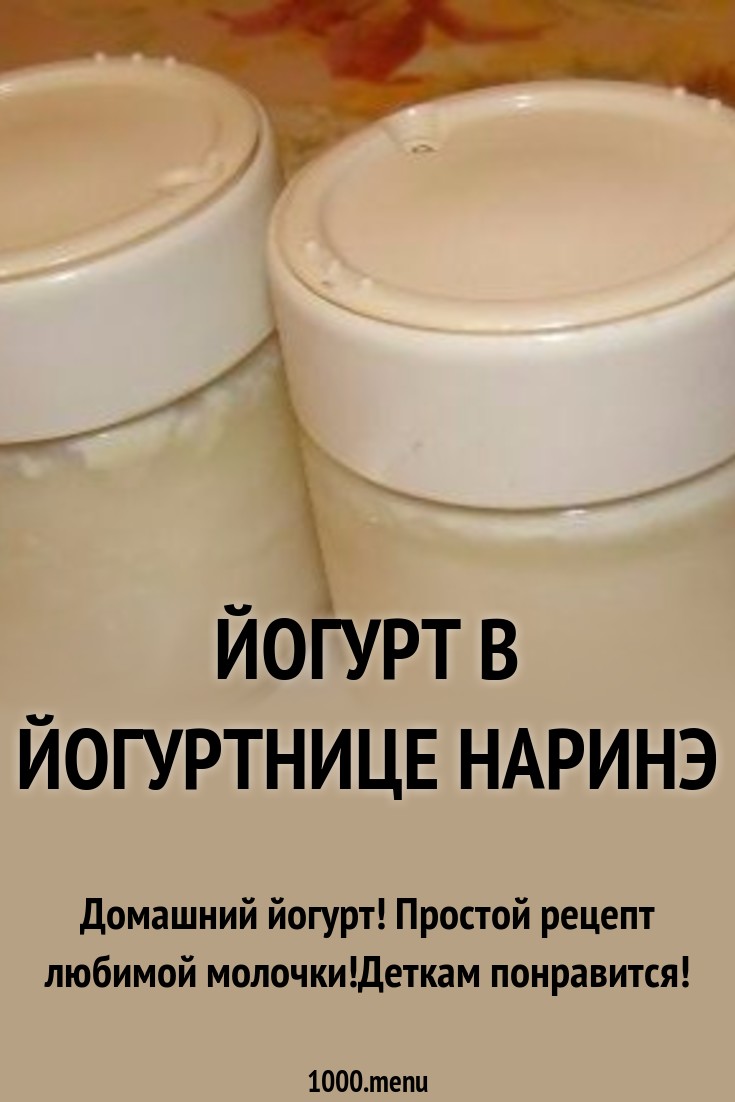 Йогурт в йогуртнице Наринэ рецепт с фото пошагово - 1000.menu