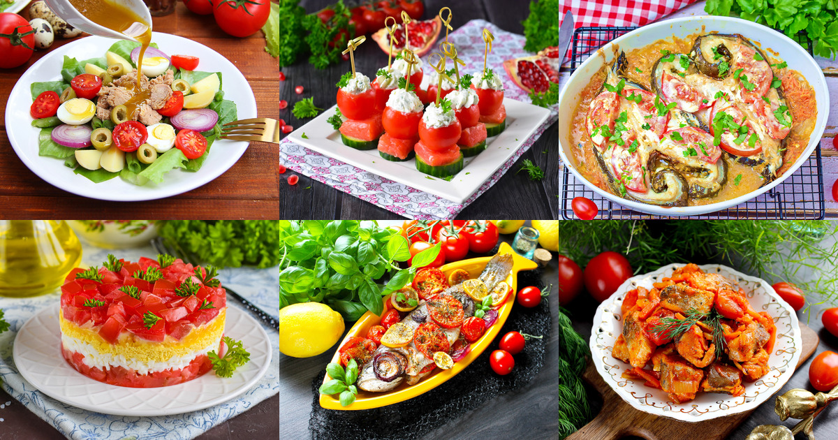 Советы - Рыба с помидорами - 1000.menu