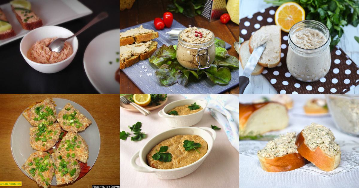 Рыбные паштеты - 37 рецептов приготовления пошагово - 1000.menu