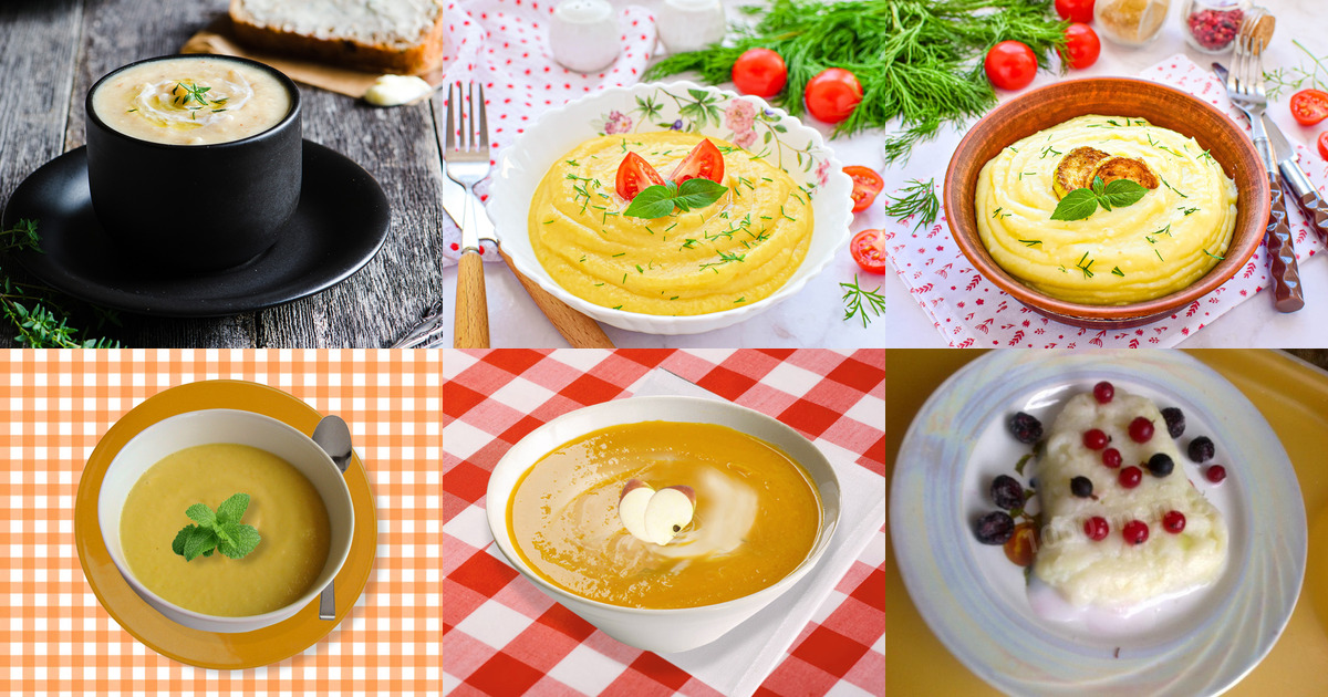 Кабачковое пюре из кабачков - 8 рецептов - 1000.menu